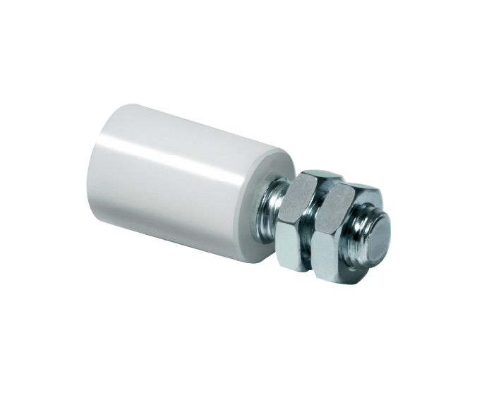 COMUNELLO Bīdāmo vārtu līdzsvara neilona rullītis D30mm cinkots ...