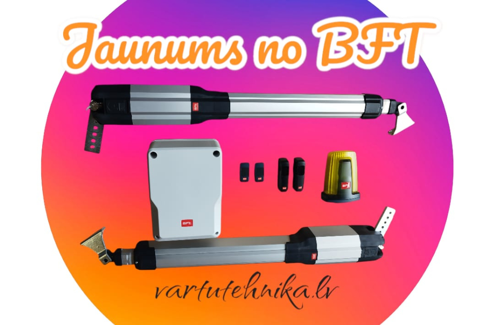 BFT KUSTOS BT KIT B40 INT KIT - divviru vārtu automātikas komplekts ...
